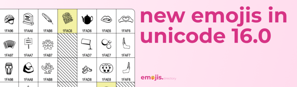 New Emojis Introduced in Unicode 16.0